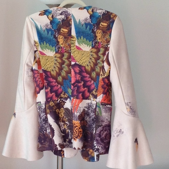 Jayley | Jackets & Coats | Jayley Collection Bird Of Paradise Jacket ...